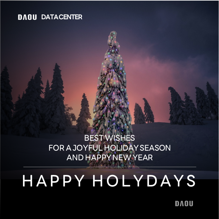 Warm Holiday Greetings from the DAOU DATA CENTER Team!